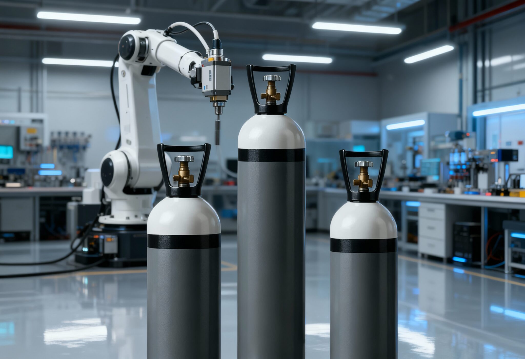 Compressed Air Gas Cylinders - Industrial Grade - Adams Gas